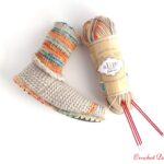 Cipici Croşetaţi pe Tălpici din Spumă şi Pâslă – Crochet Decor