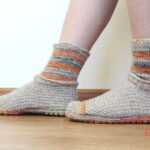 Cipici Croşetaţi pe Tălpici din Spumă şi Pâslă – Crochet Decor