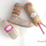 Cipici Croşetaţi pe Tălpici din Spumă şi Pâslă – Crochet Decor
